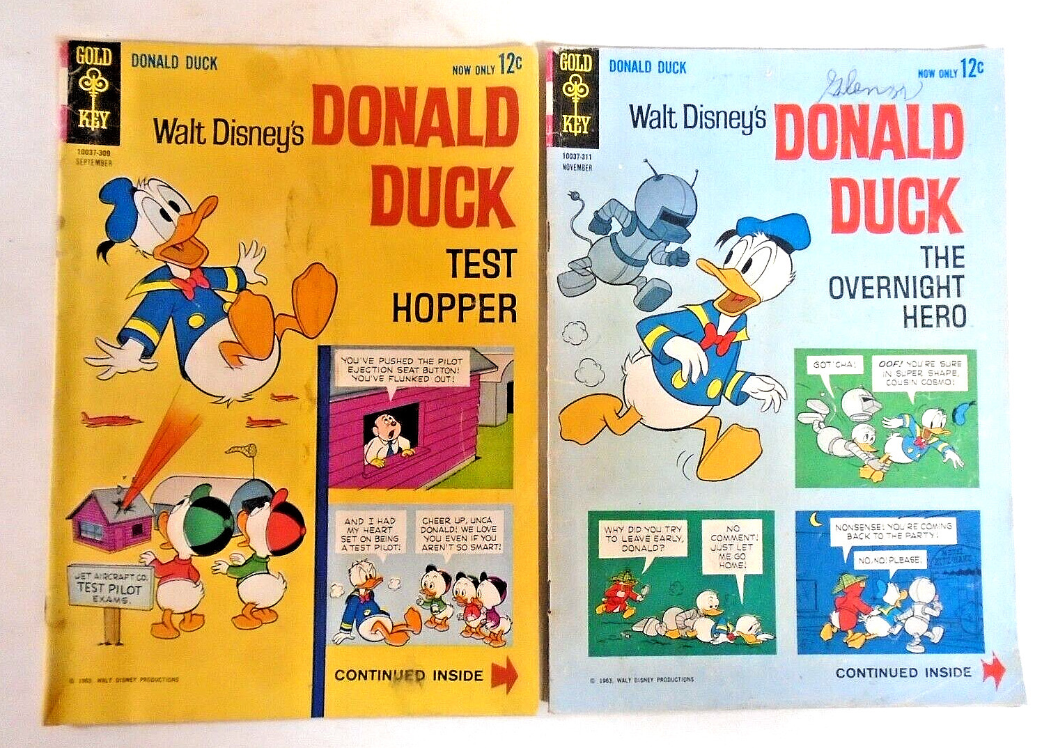 *Donald Duck (Gold Key) #90-99 Overstreet Guide $113.50 10 Books ...