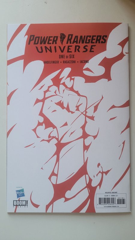 Power Rangers Universe #1 Cover F (2021) Holofoil Variant | Comic Books ...