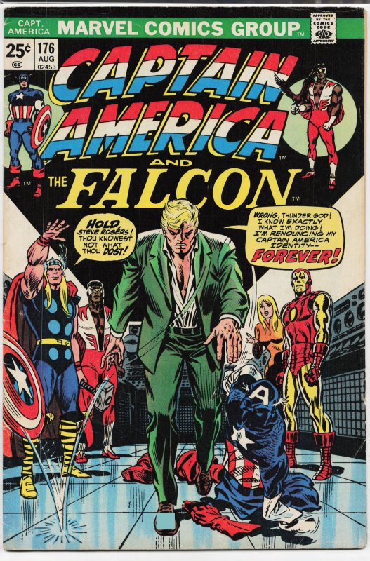 Captain America #176 (1974) Captain America and the Falcon | Comic ...