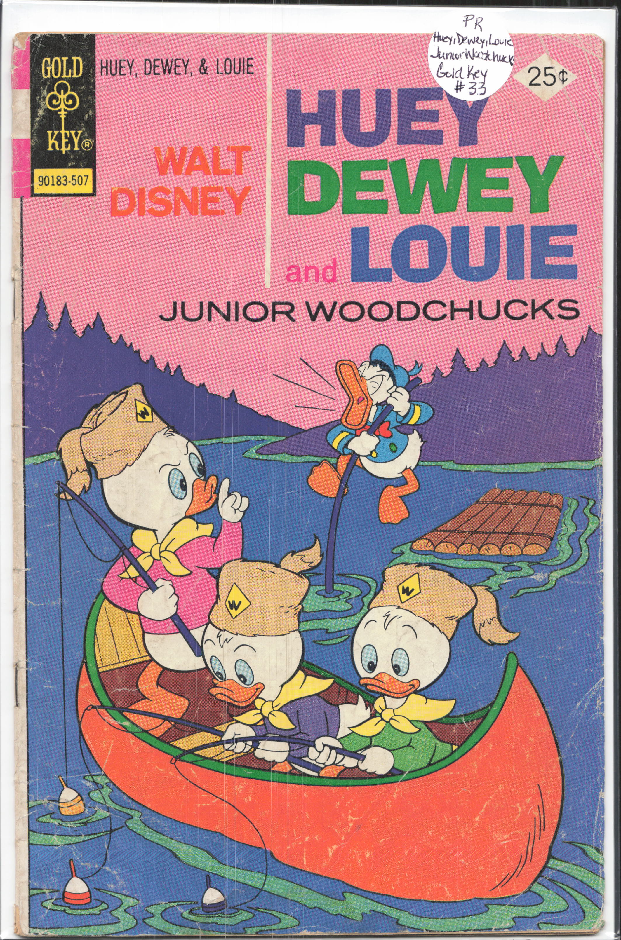 Walt Disney Huey, Dewey and Louie Junior Woodchucks #33 (1975) Huey ...