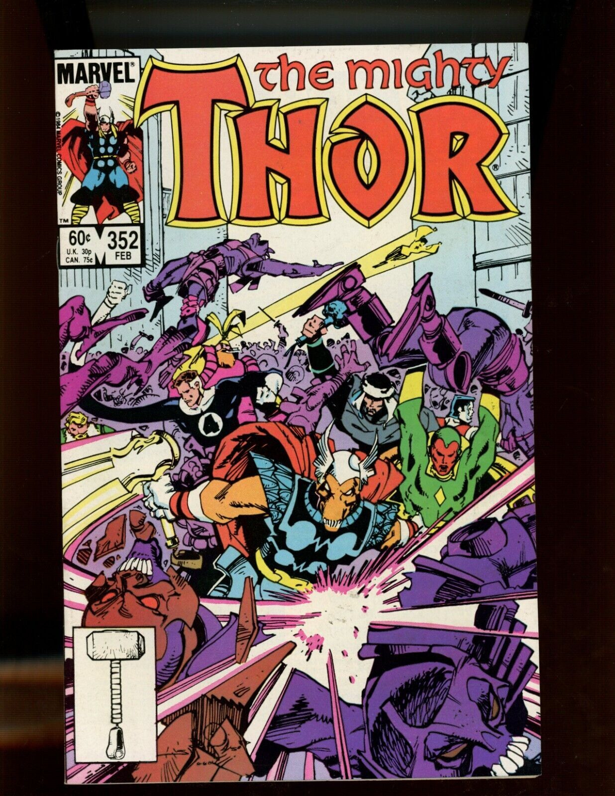 Thor #352 - Walter Simonson Cover Art, Interior Art & Story. (9.2) 1984 ...