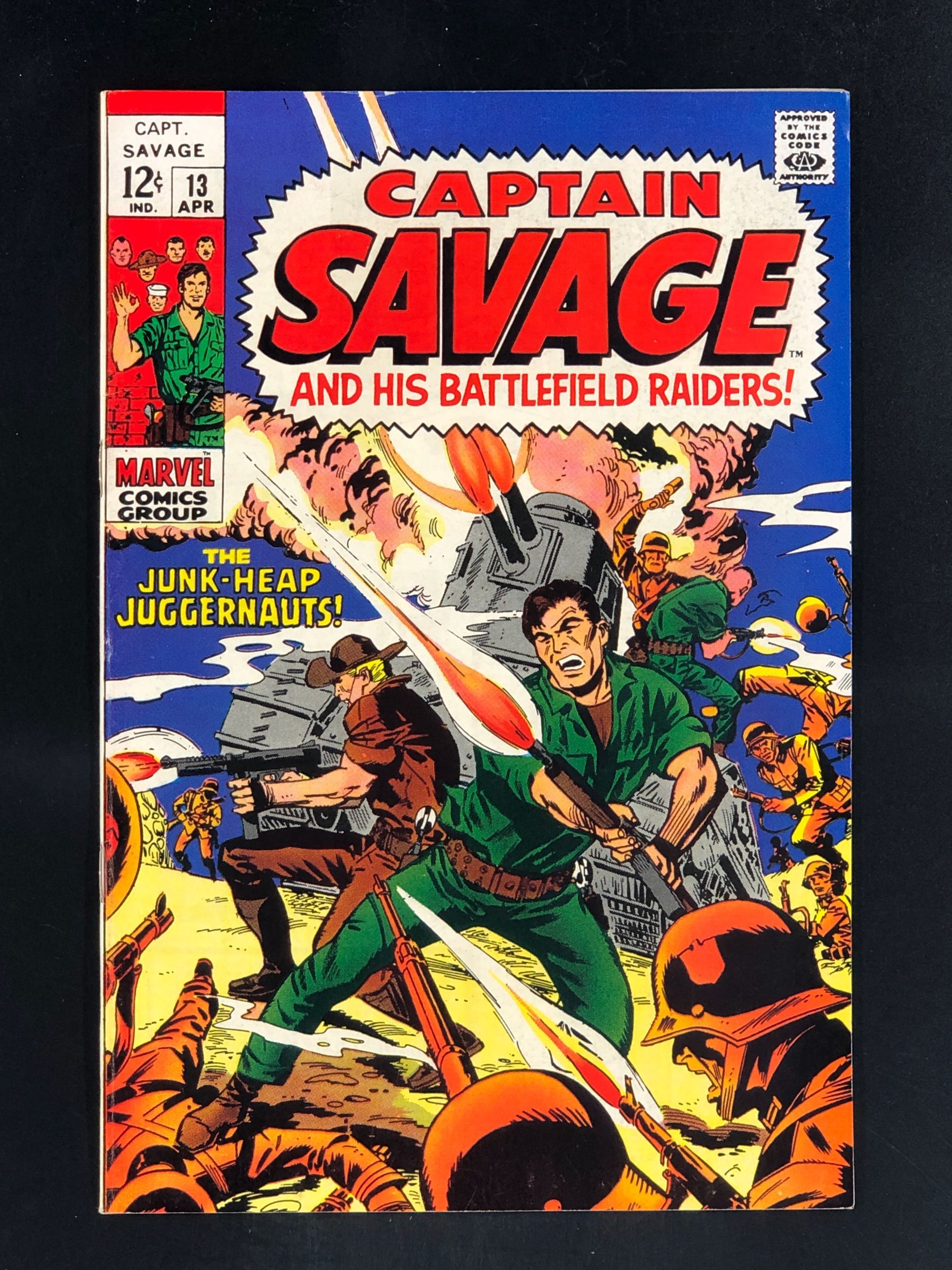 Captain Savage #13 (1969) | Comic Books - Silver Age, Marvel, War ...