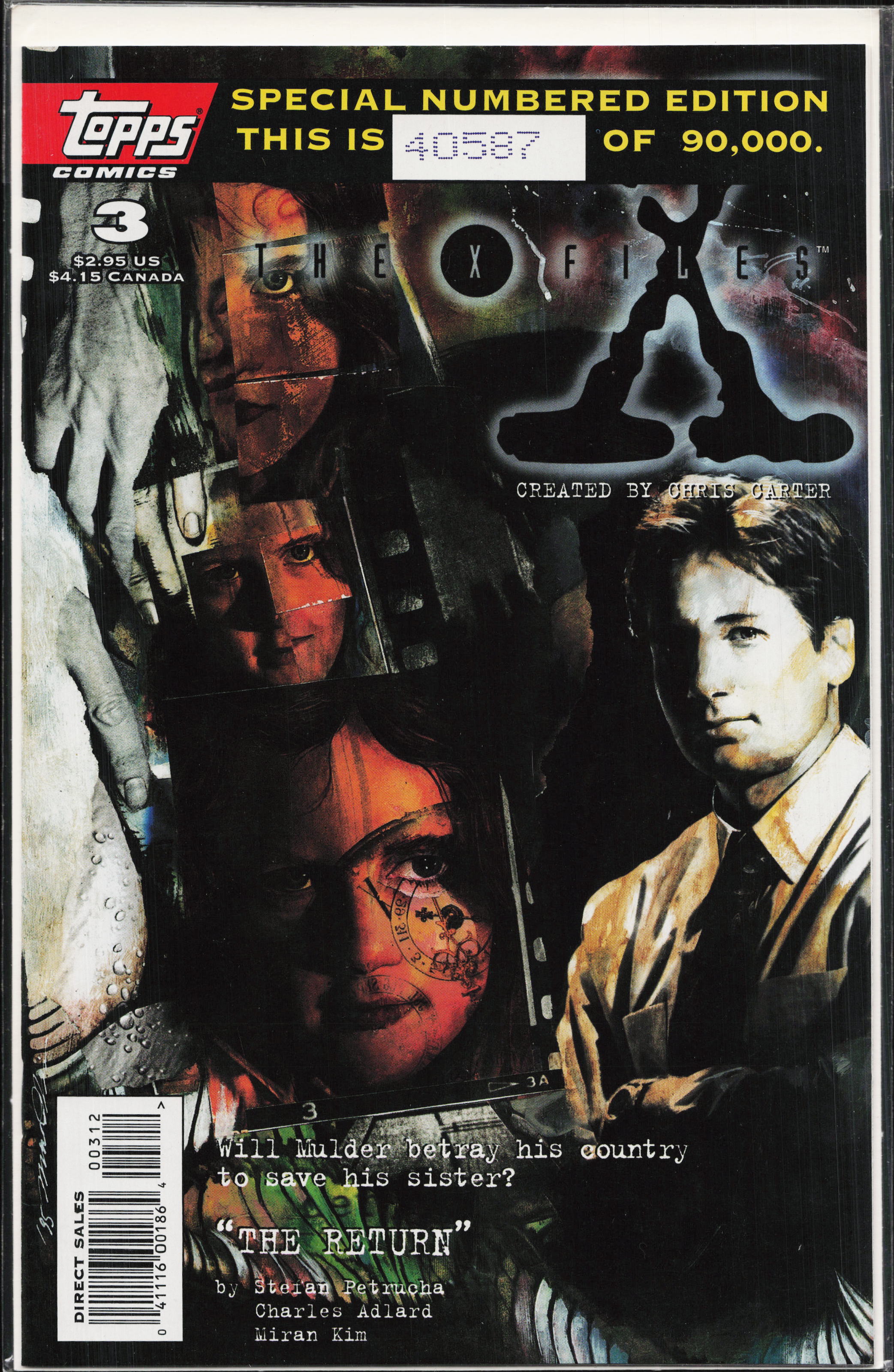 The X-Files #3 (1995) The X-Files | Comic Books - Modern Age, Horror ...