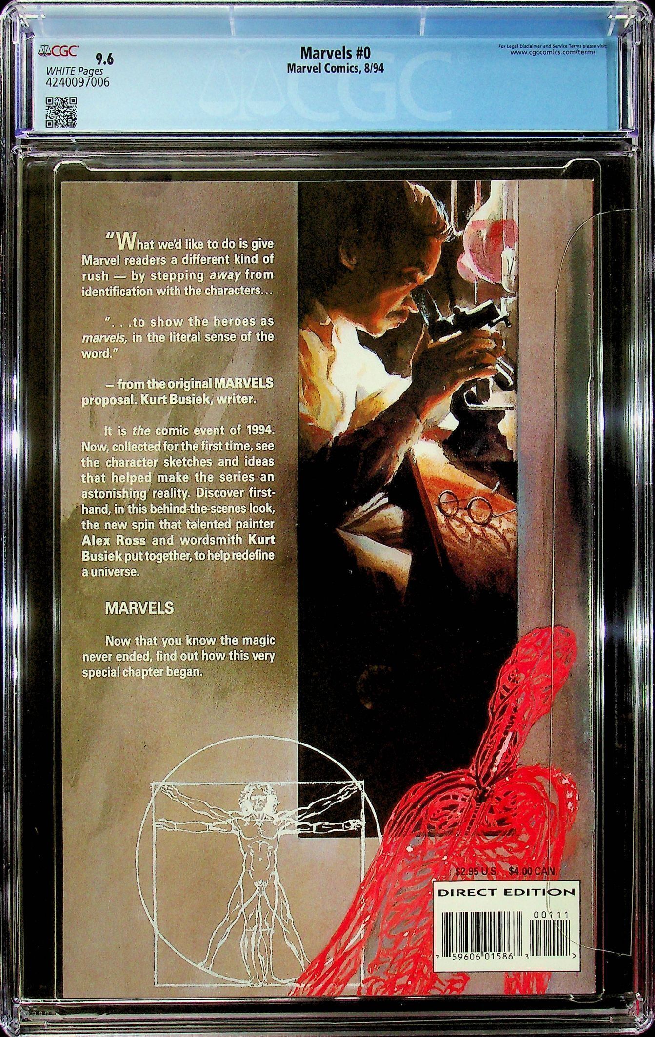 Marvels #0 (1994) - CGC 9.6 - Cert#4240097006 | Comic Books - Modern ...