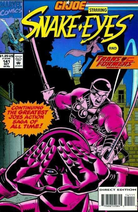 G.I. Joe: A Real American Hero (1982) #141 VF/NM Transformers Snake ...