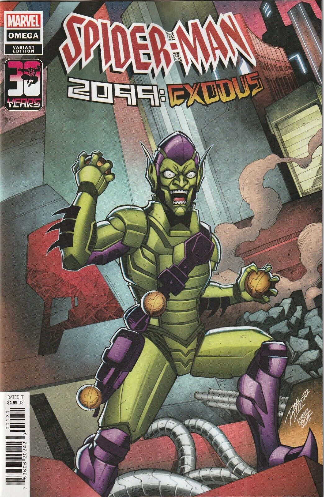 Spider-Man 2099 Exodus Omega # 1 Lim Variant Cover NM Marvel [K2 ...