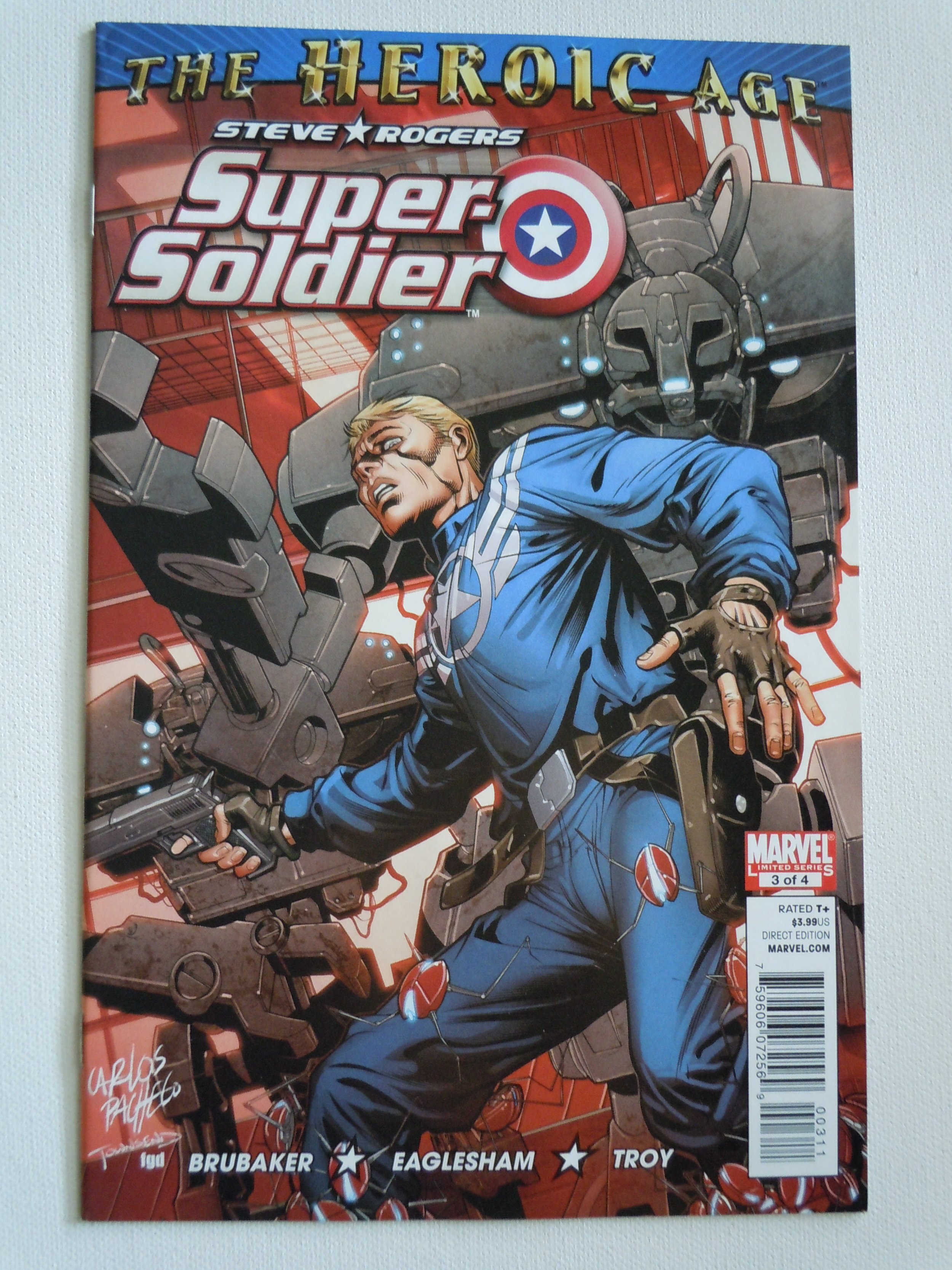 Steve Rogers: Super Soldier #3 (2010) | Comic Books - Modern Age ...