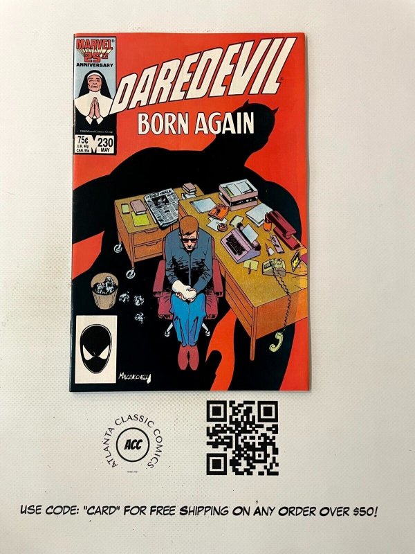 Daredevil # 230 NM Marvel Comic Book Avengers Hulk Thor Iron Man Miller ...