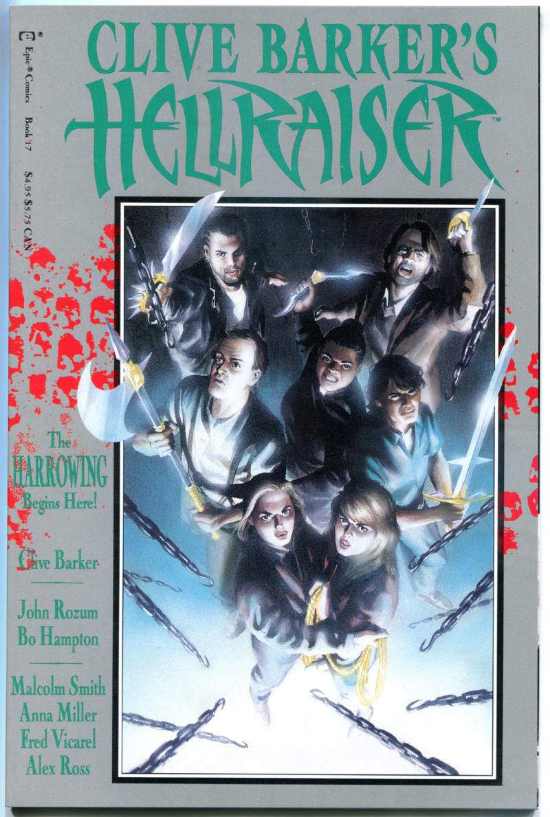 HELLRAISER #17, NM, Clive Barker, Alex Ross, Harrowing, Horror, 1989 ...