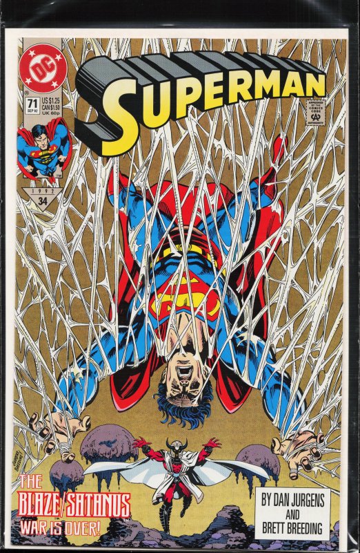 Superman #71 (1992) Superman | Comic Books - Modern Age, DC Comics ...