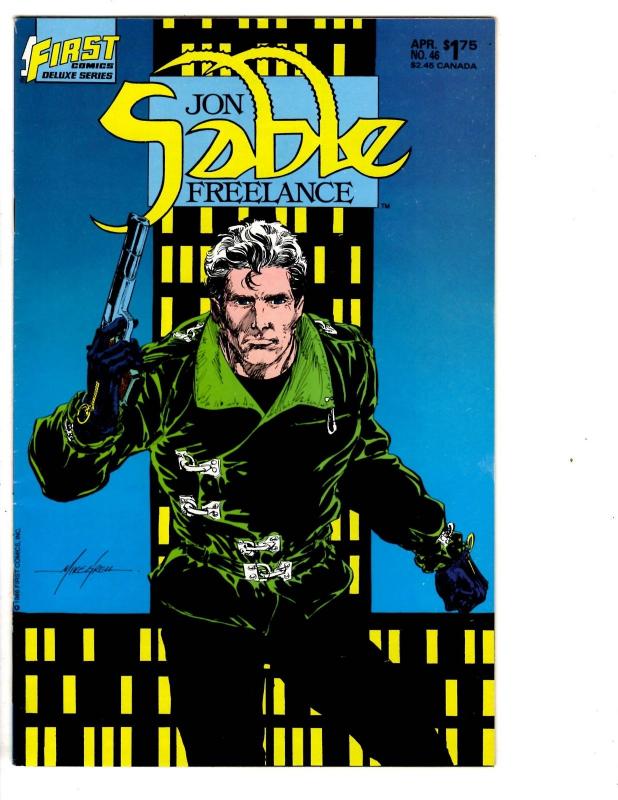 7 Jon Sable Freelance First Comic Books # 18 20 21 22 25 31 46 Mike ...