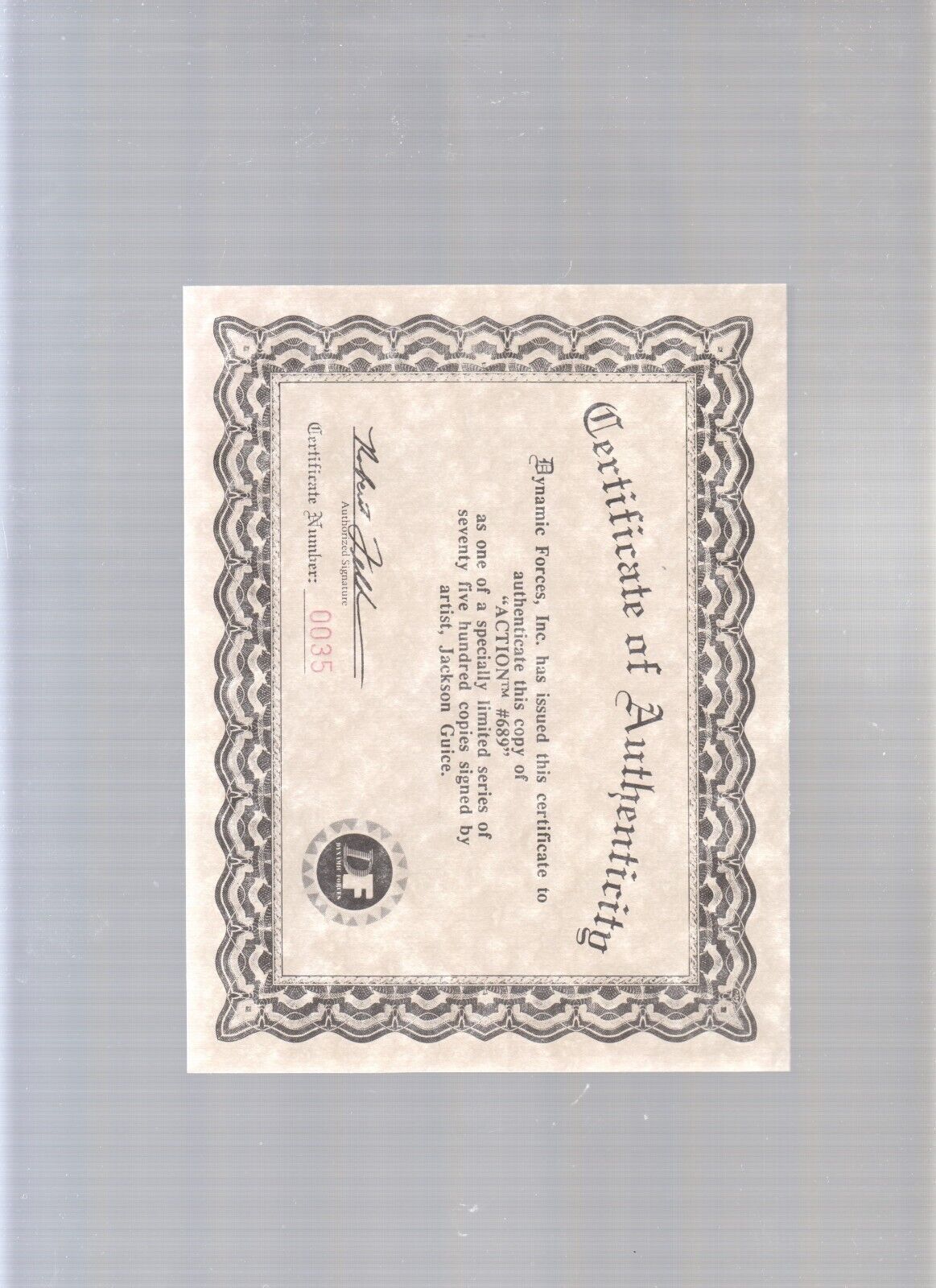 Action Comics #689 - SIGNED BY JACKSON GUICE! (9.0/9.2) 1993 | Comic ...