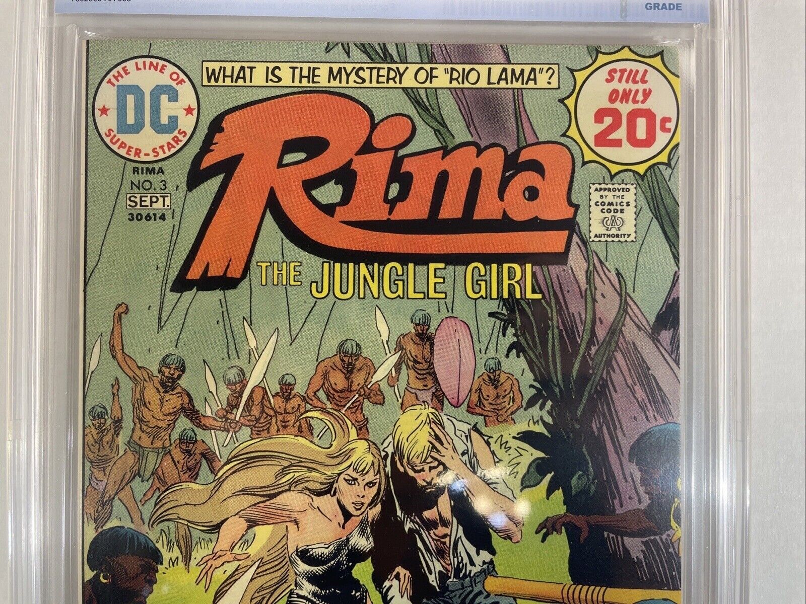 Rima the Jungle Girl #3 CBCS 9.8 Not CGC ?Rima in DC Comics 1974 DCU ...