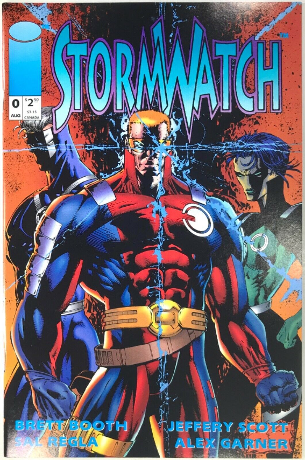 STORMWATCH Comic Issue 0 — Jim Lee — 1993 Image Comics — $2.50 Cover ...