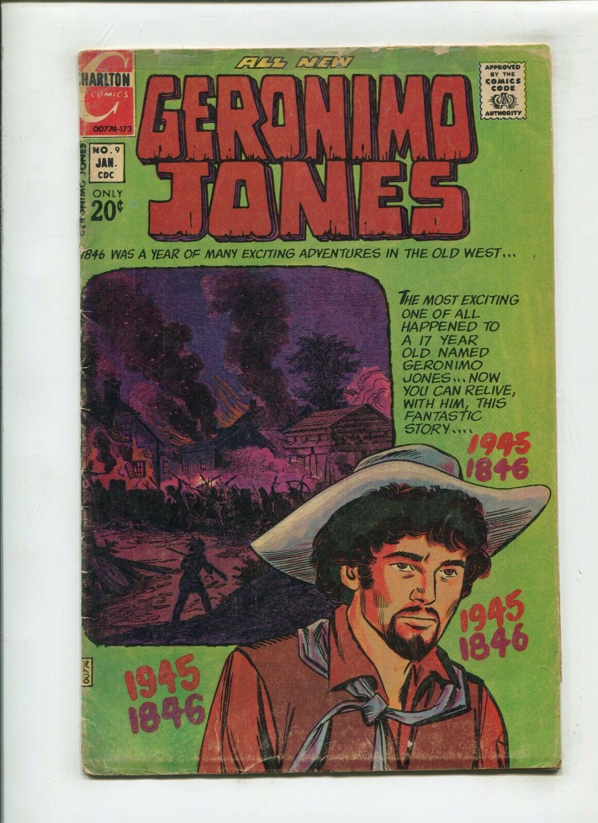 Geronimo Jones VOL. 3 #9 (2.0) 1973 | Comic Books - Bronze Age ...