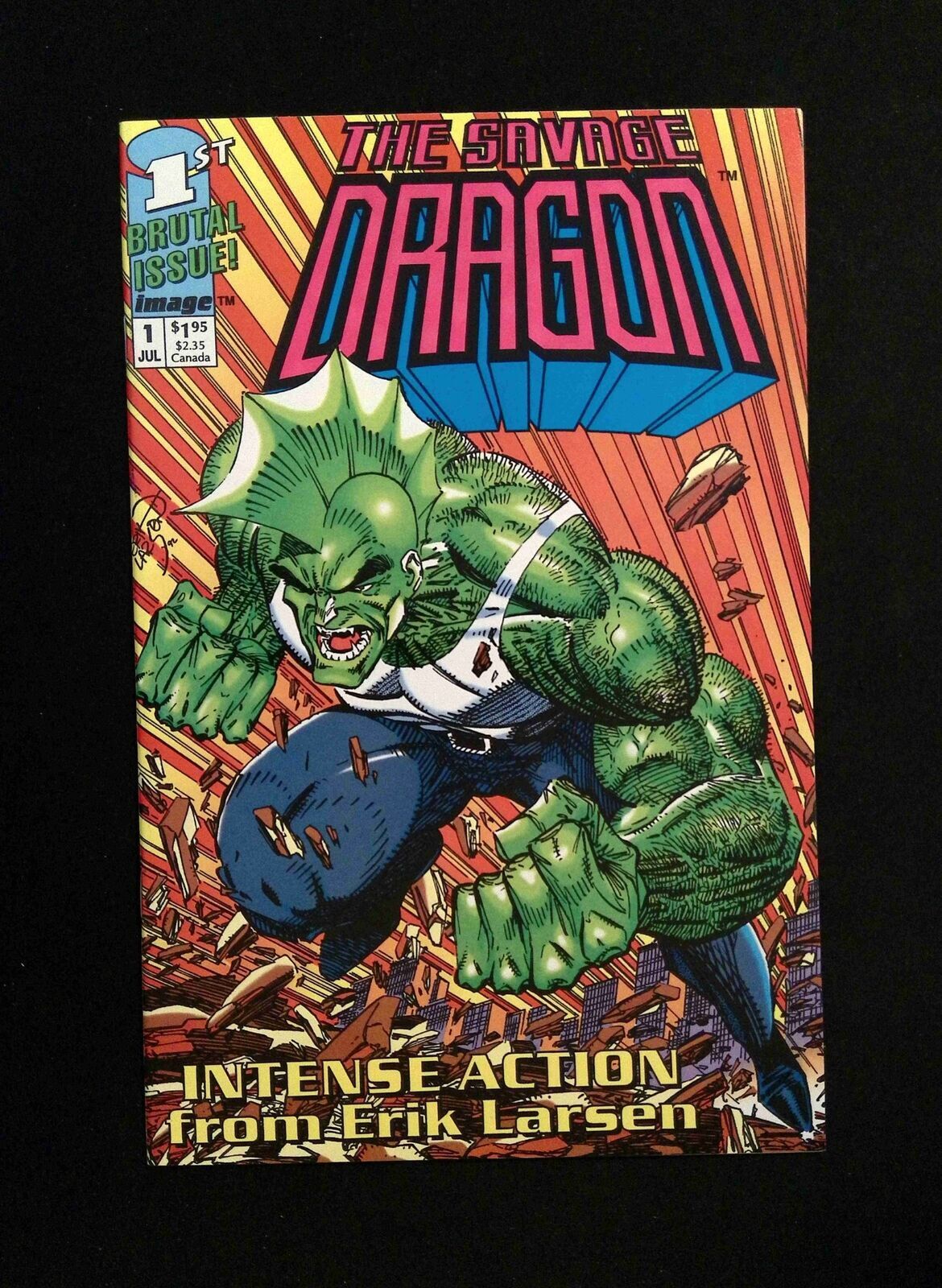 Savage Dragon #1D IMAGE Comics 1992 NM Variant Cover | Comic Books ...