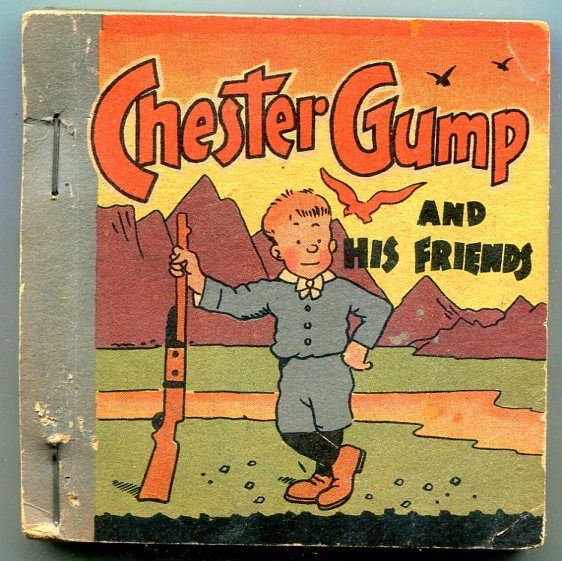 Chester Gump and his Friends 1934- Ice Cream Cup Premium Comic G ...