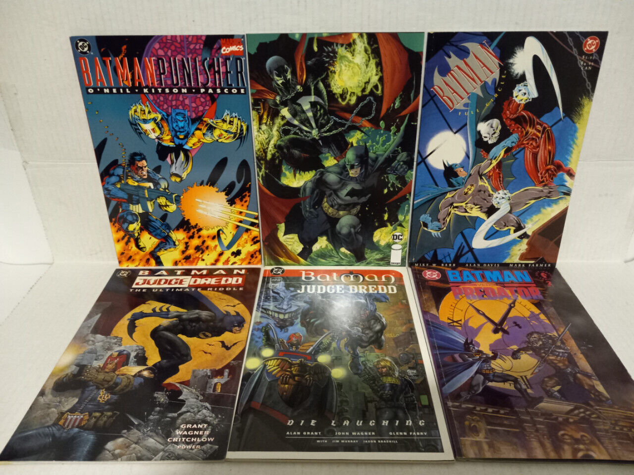 Batman & Spawn #1 JIM LEE + Batman/ Punisher + Dredd, Predator - Free ...