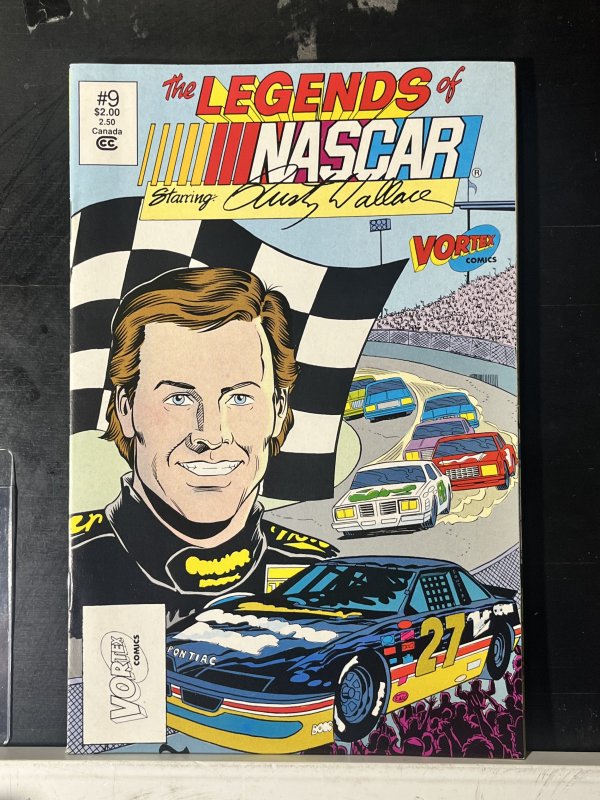 The Legends Of NASCAR #6, 8, 9, & 13 (1990 Vortex) | Comic Books ...