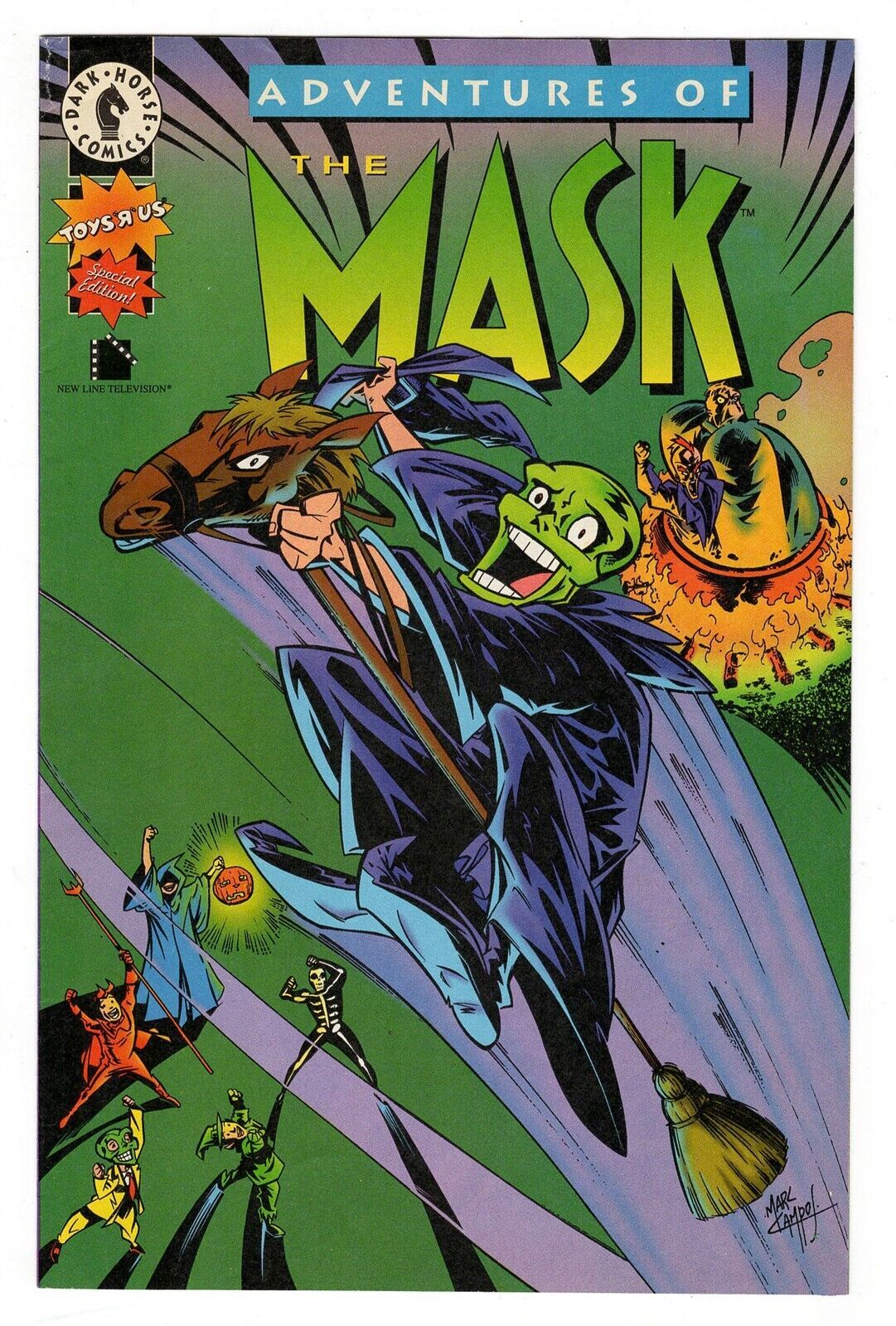 Adventures of the Mask Toys R Us ORIGINAL Vintage 1996 Dark Horse ...