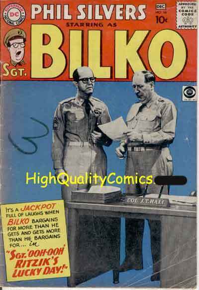 SGT BILKO #16, VG, Phil Silvers, TV, Army, Photo, Military, 1959 ...