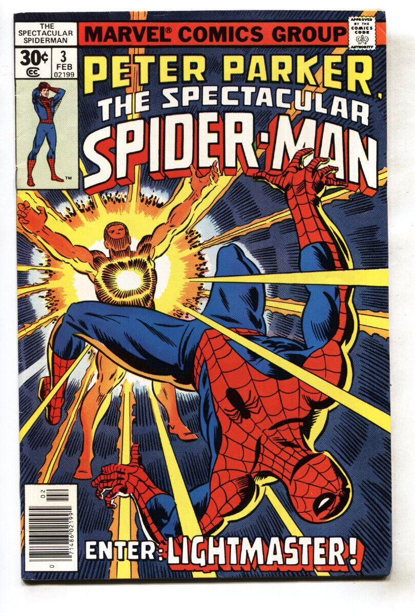 SPECTACULAR SPIDER-MAN #3 comic book 1976 VF- | International - Comic ...