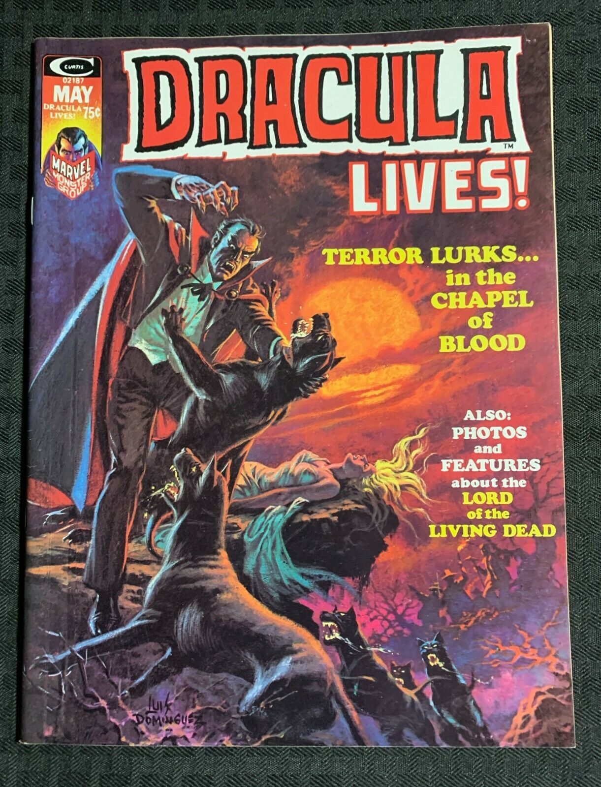 1974 DRACULA LIVES Magazine #6 FN+ 6.5 Gene Colan / Pablo Marcos / John ...