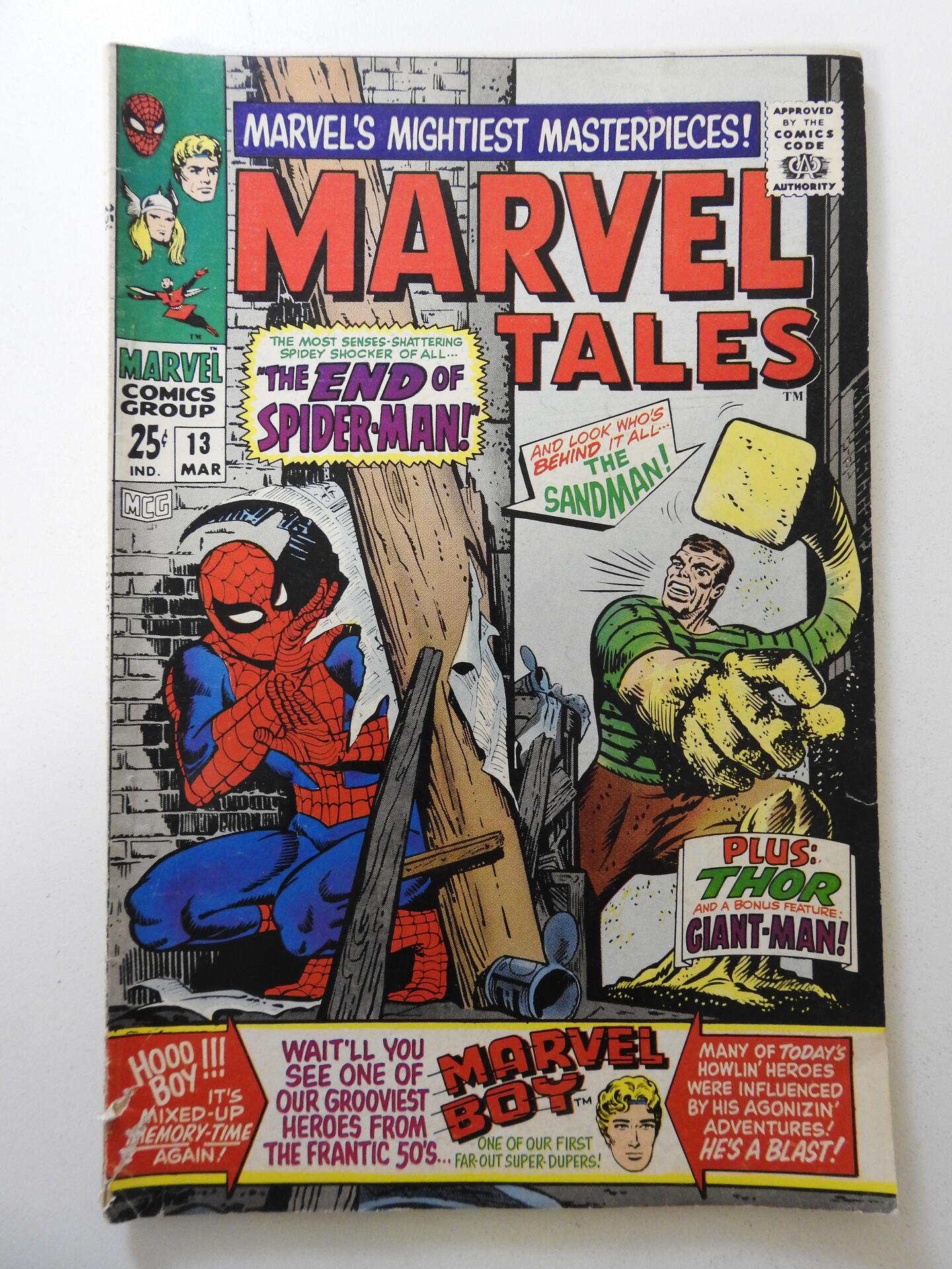 Marvel Tales #13 (1968) VG+ Condition 1 in tear fc | Comic Books ...
