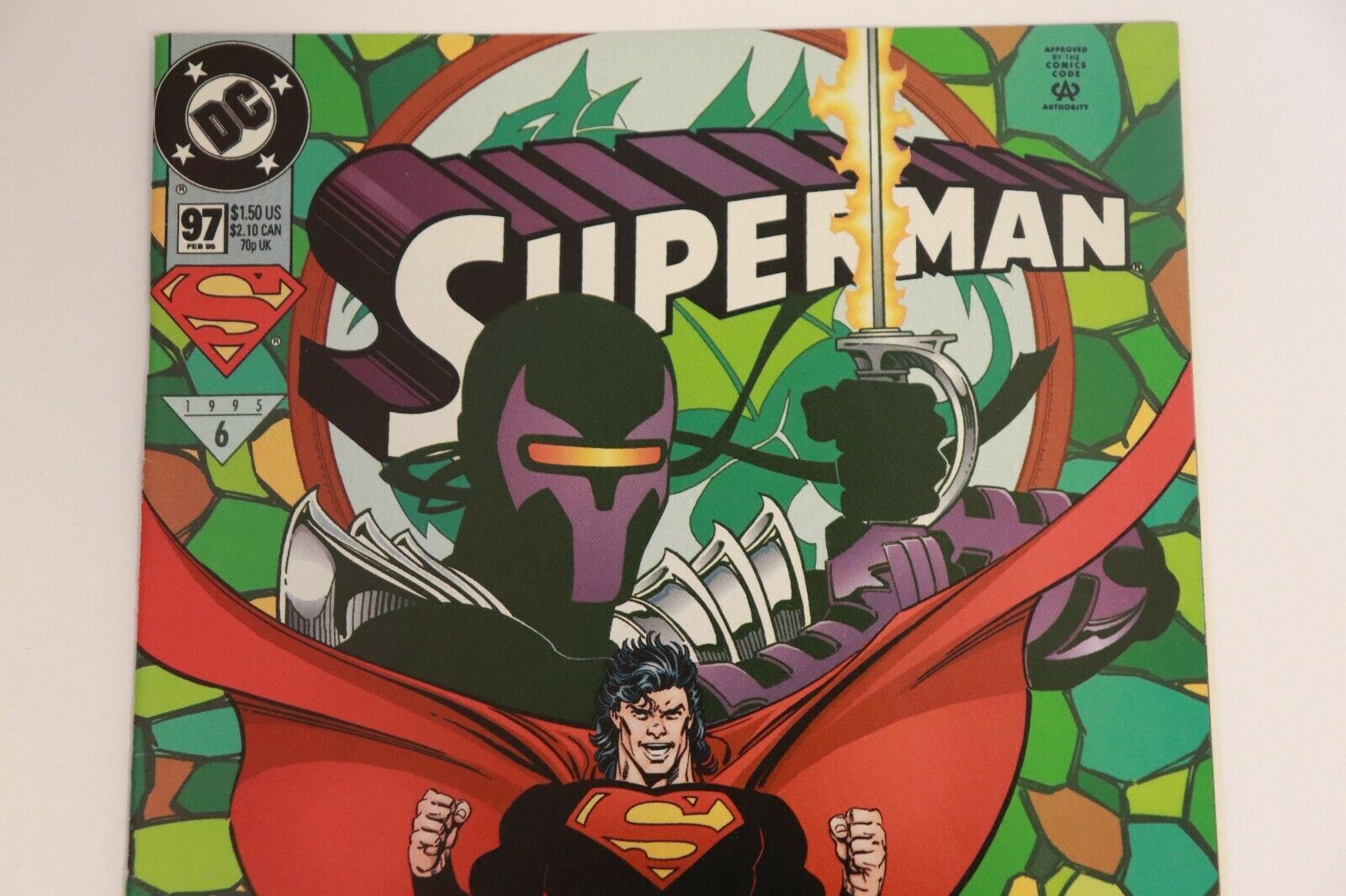 Superman #97 1995 Comics Black Suit Superman | Comic Books - Modern Age, Ediciones Zinco ...