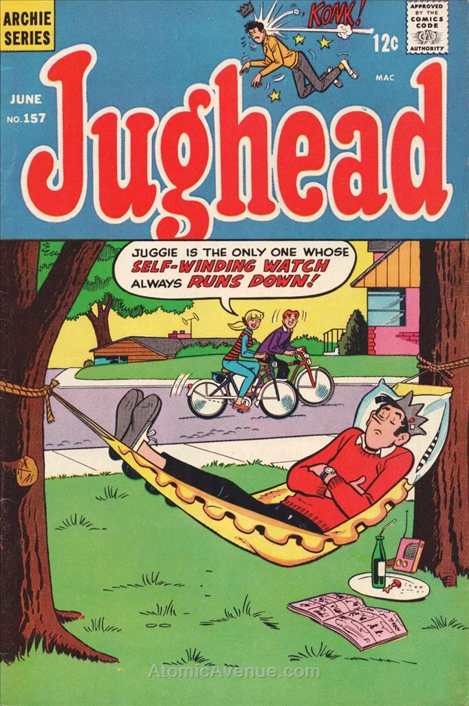 Jughead (Vol. 1) #157 FAIR ; Archie | low grade comic June 1968 Hammock ...