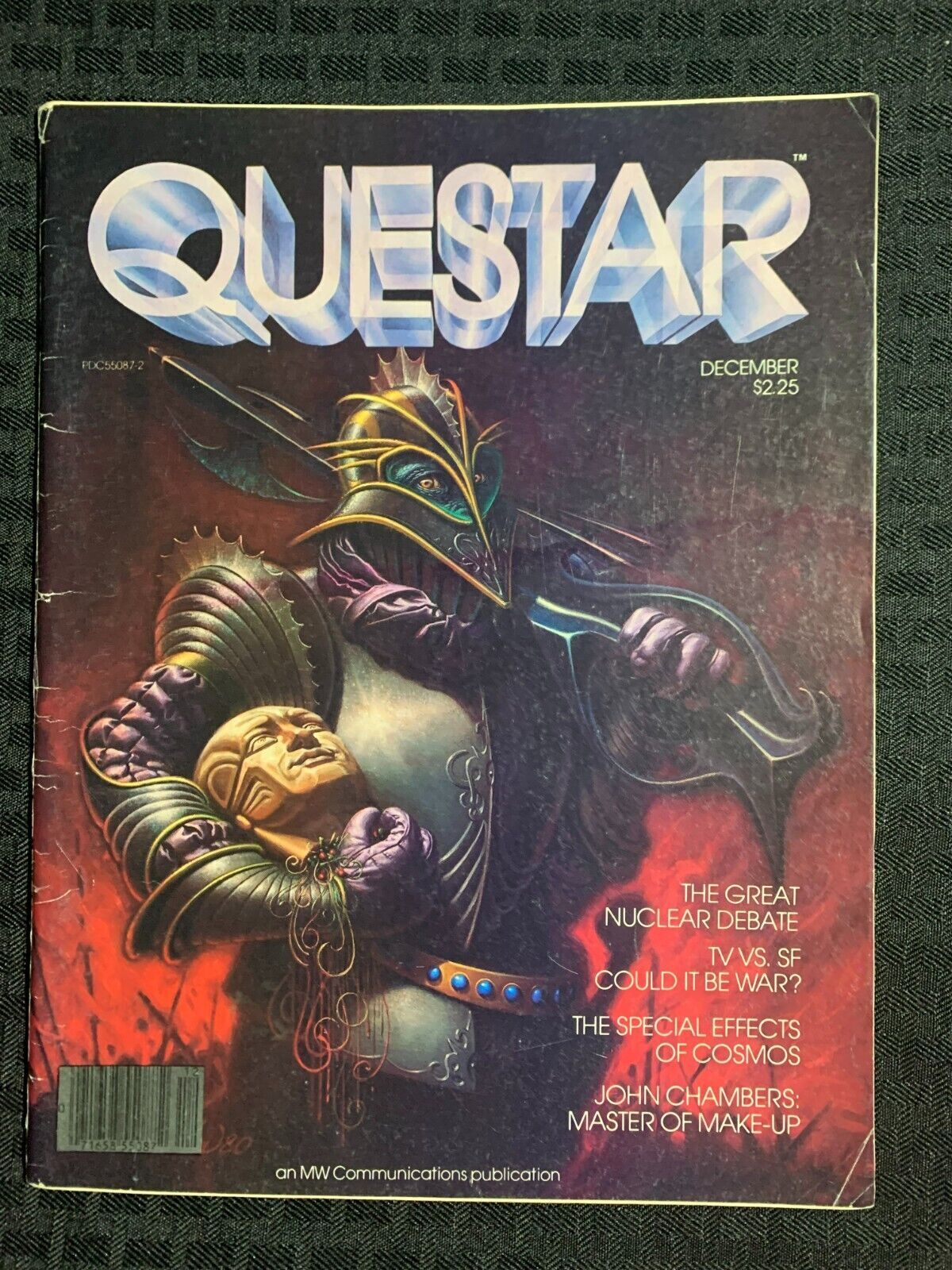 1980 Dec QUESTAR Magazine #10 VG+ 4.5 The Art of Ken Barr | Comic Books ...
