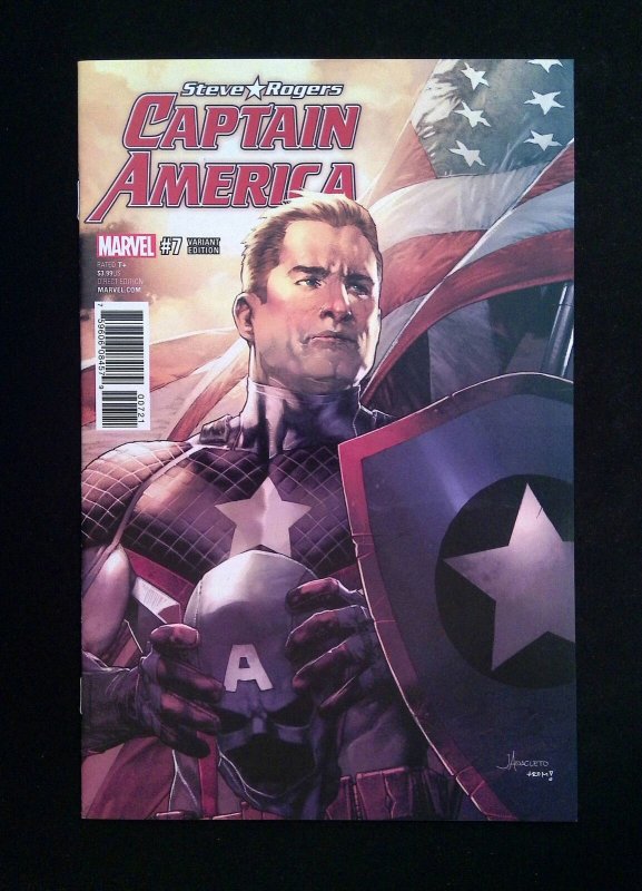 Captain America Steve Rogers #7B MARVEL Comics 2017 NM Anacleto Variant ...