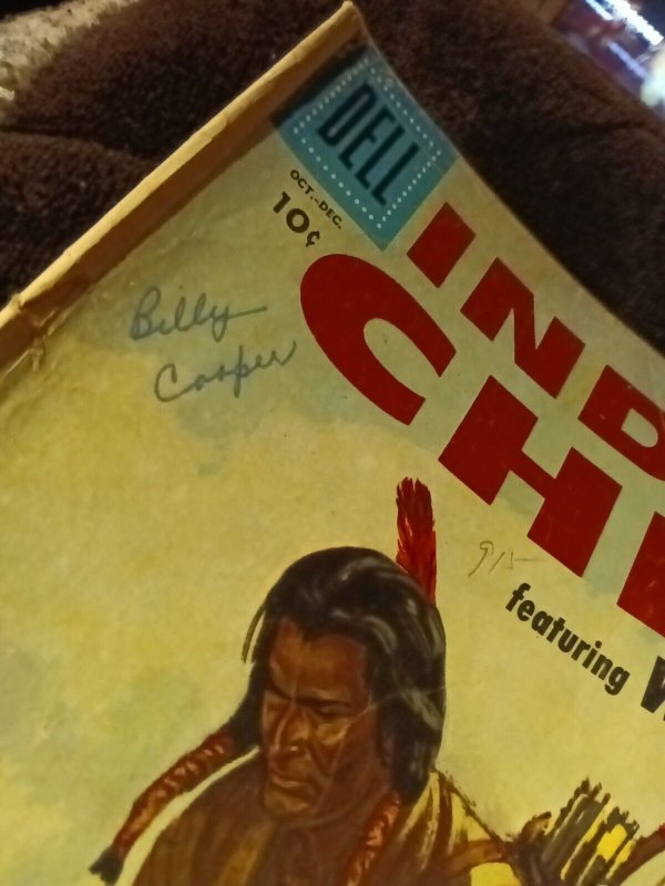 1955 Dell COMICS Indian Chief #20 Featuring White Eagle Golden Age ...