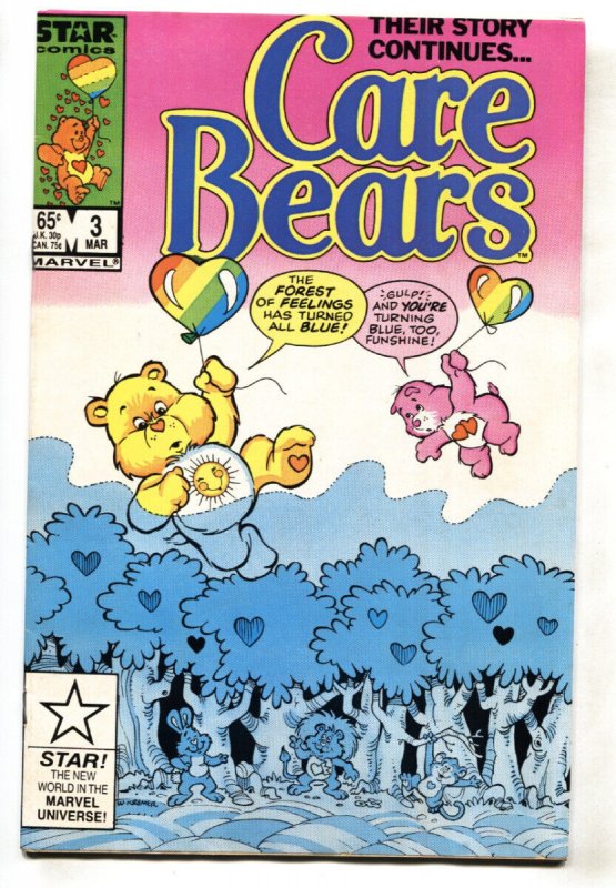 Care Bears #3 1985 Marvel Star Comics -comic book | Comic Books ...