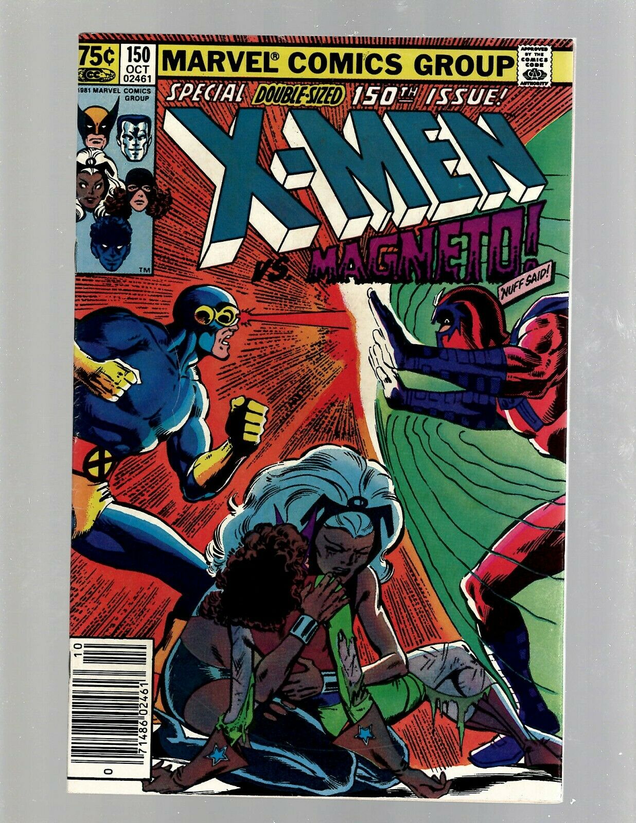 Uncanny X-Men # 150 NM- Marvel Comic Book Colossus Angel Wolverine ...