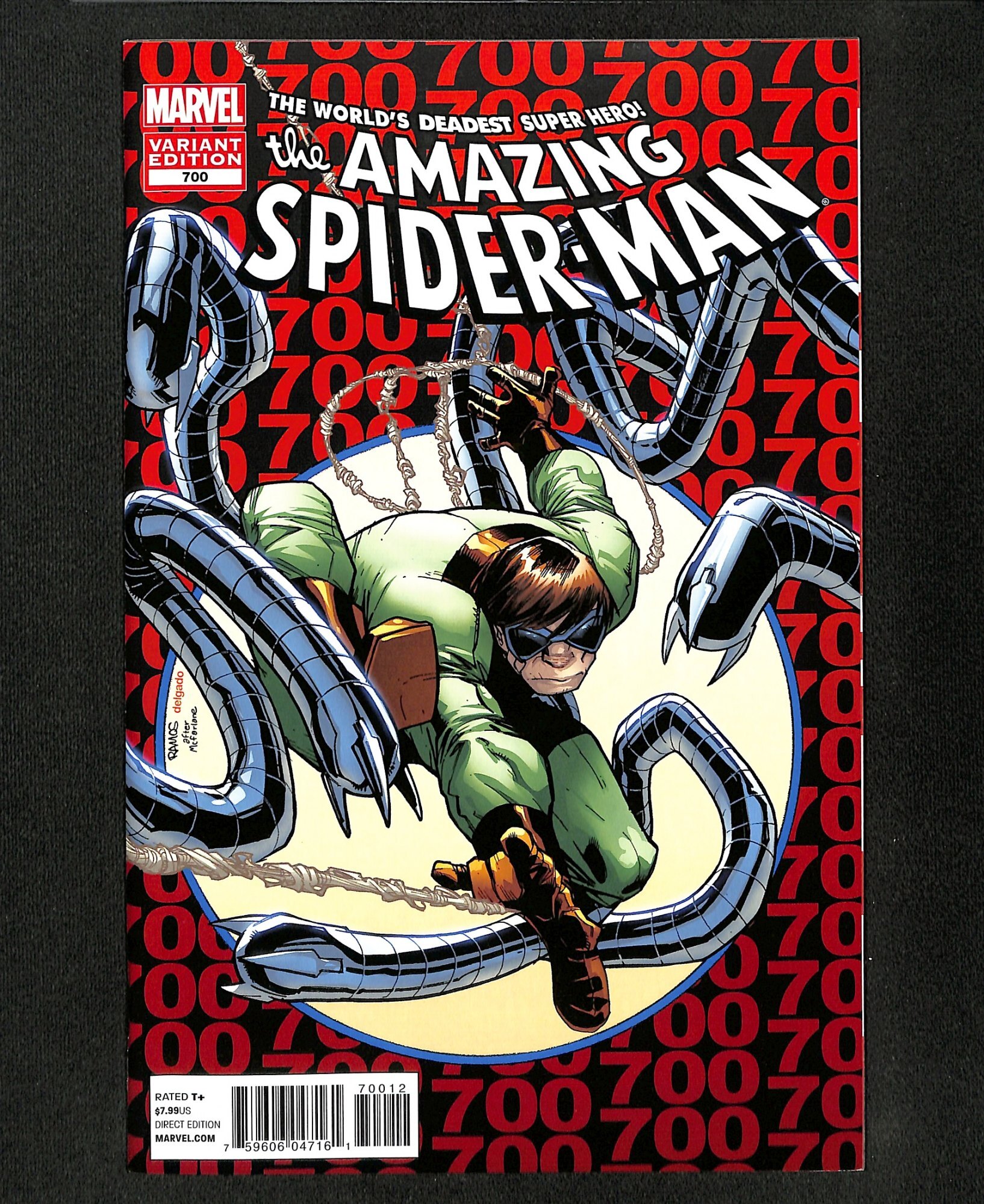 Amazing Spider-Man #700 Doctor Octopus 300 Homage Variant Death of ...
