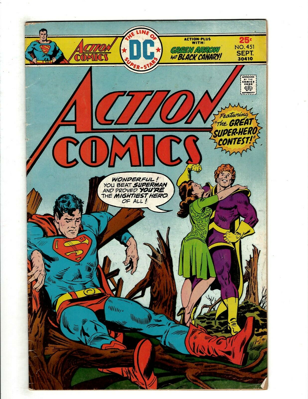 10 Action Comics DC Comics 446 451 458 459 461 462 463 464 465 466 Lois ...