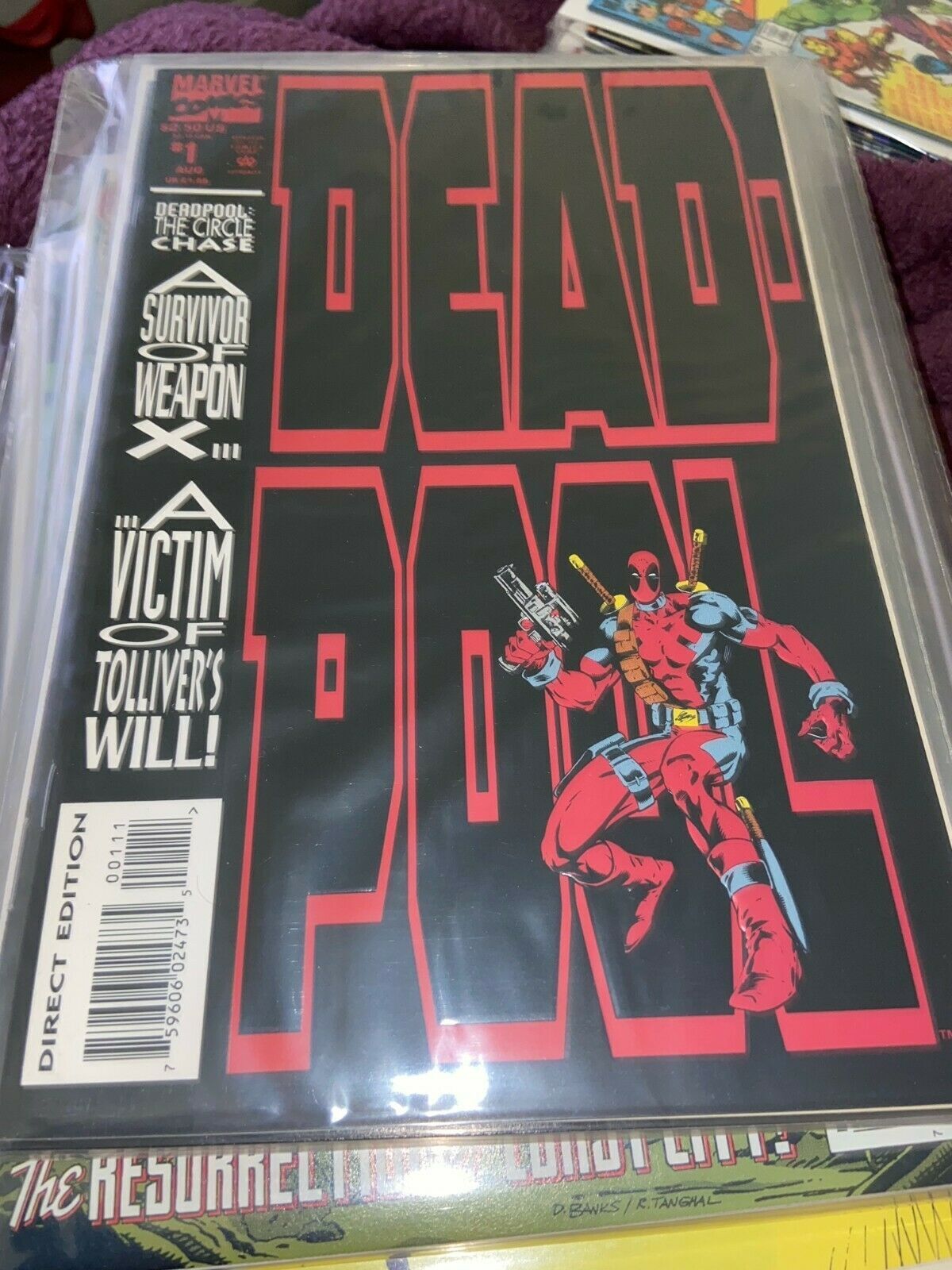 Deadpool (1993) Lot - Complete Mini Series Set w/#s 1-4, X-Men, Circle ...