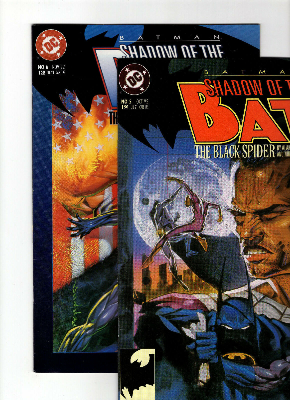Batman: Shadow of the Bat #5 and #6 (DC Comics, 1992) | Comic Books ...