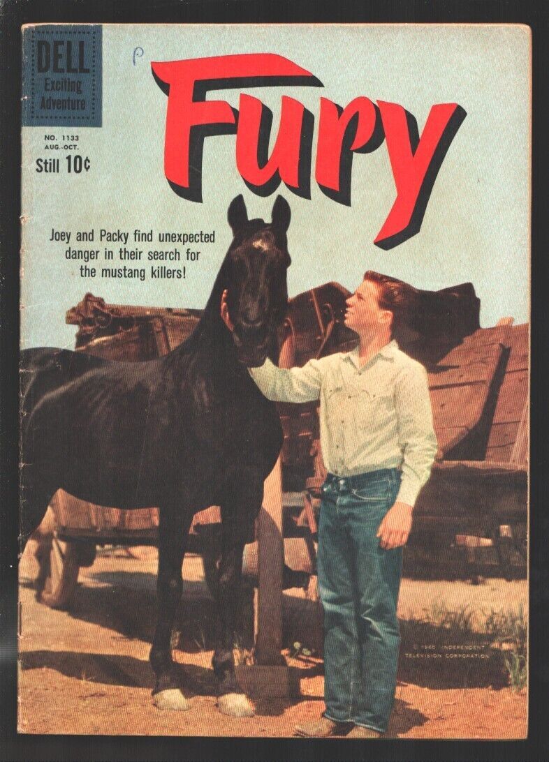 Fury-Four Color Comics #1133-1960-Dell-TV series photo cover-VG+ ...