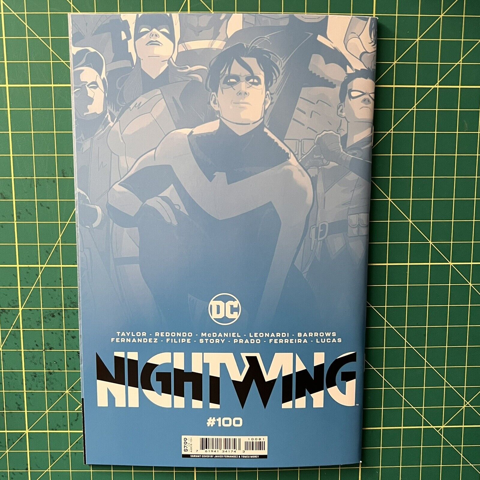 Nightwing #100 Cover E Variant Javier Fernandez Card Stock DC COMICS ...