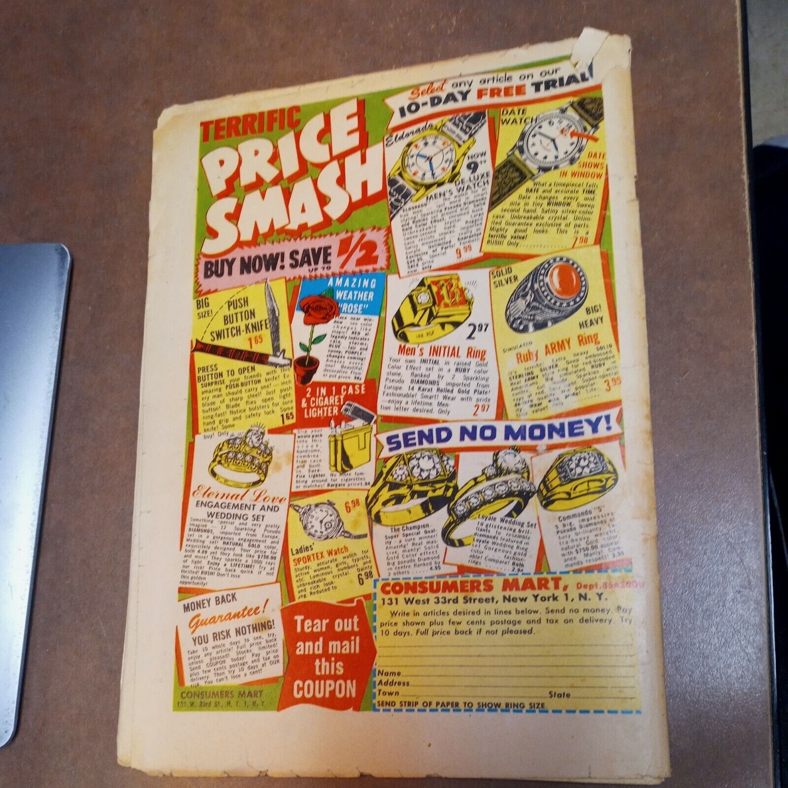 Holiday Comics #6 star 1952- LB Cole Birthday cover Animals on Parade ...