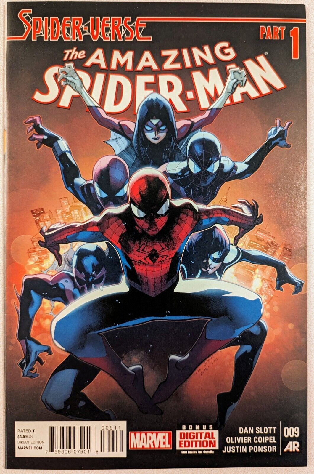 Amazing Spider-Man #9 NM Spider-Gwen 2nd Appearance KEY Issue | Comic ...