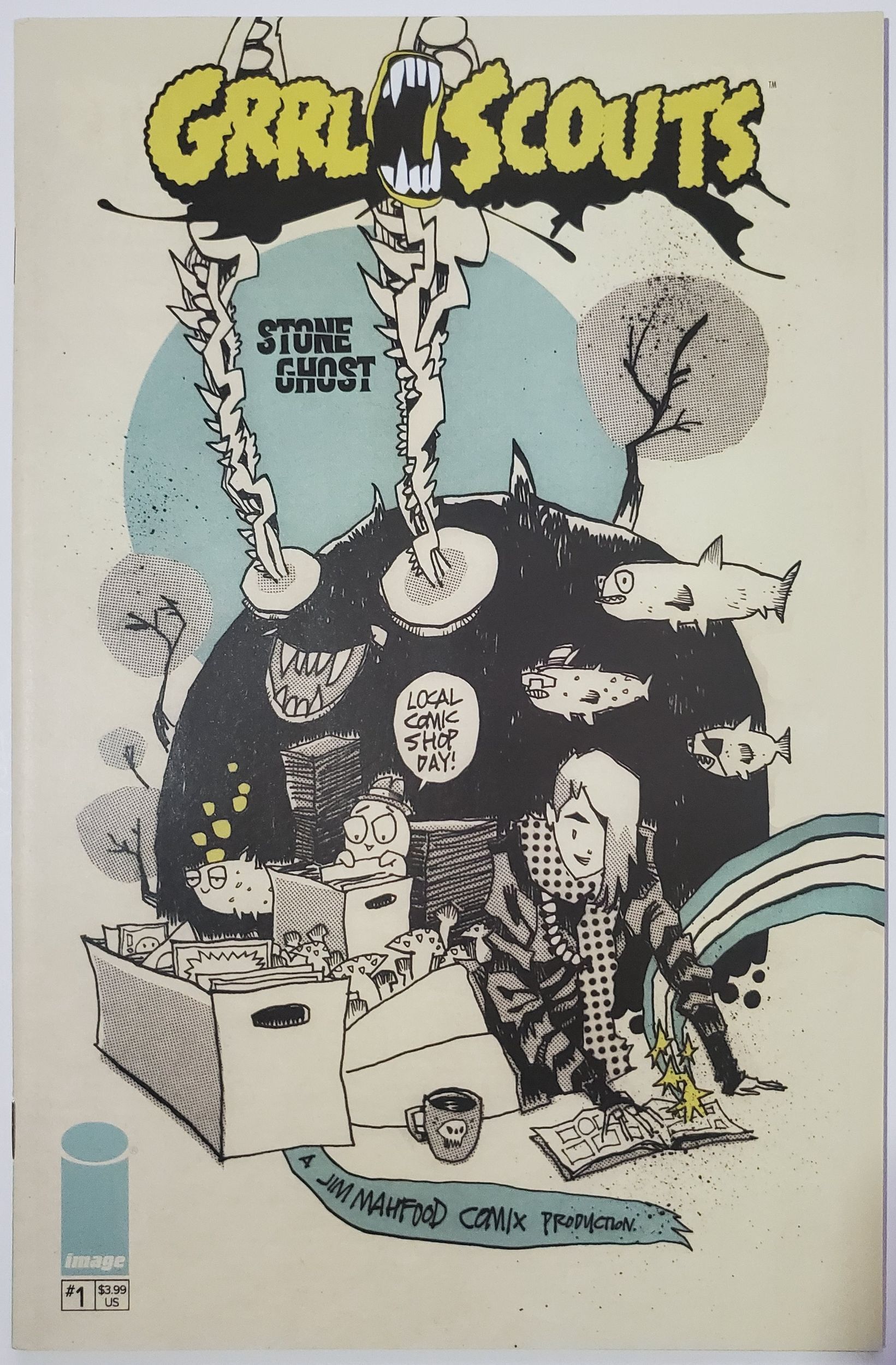 Grrl Scouts: Stone Ghost #1 Cover C (2021) Written & Illustrated by Jim ...