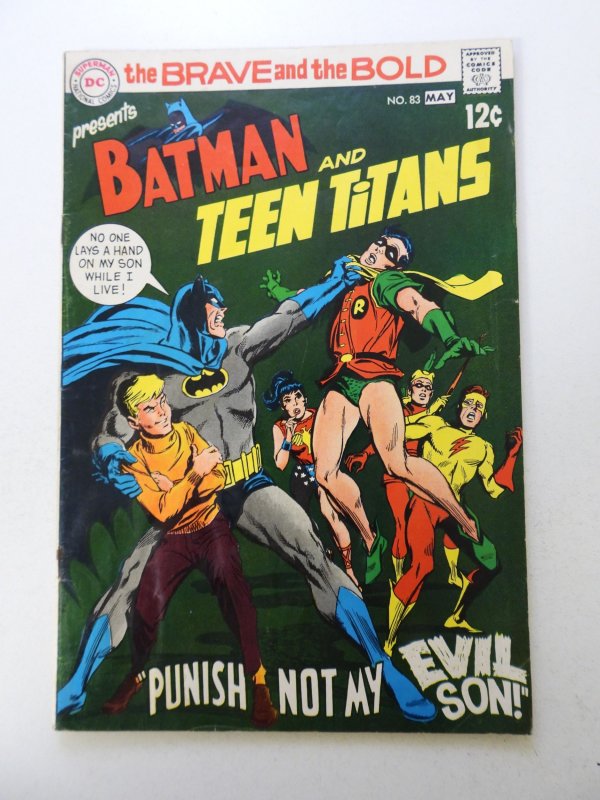 The Brave and the Bold #83 (1969) VG condition "moisture damage, rusty ...