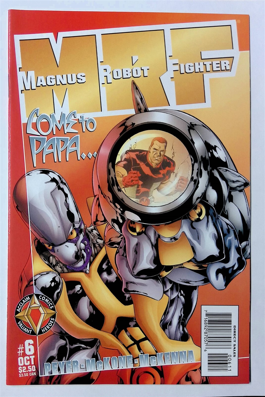 Magnus Robot Fighter #6 (Oct 1997, Acclaim / Valiant) VF | Comic Books ...