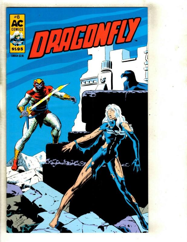 10 Comics Dragonflight Dragonfly # 1 2 3 4(2) 5 6 7 8 Superhero Fantasy ...