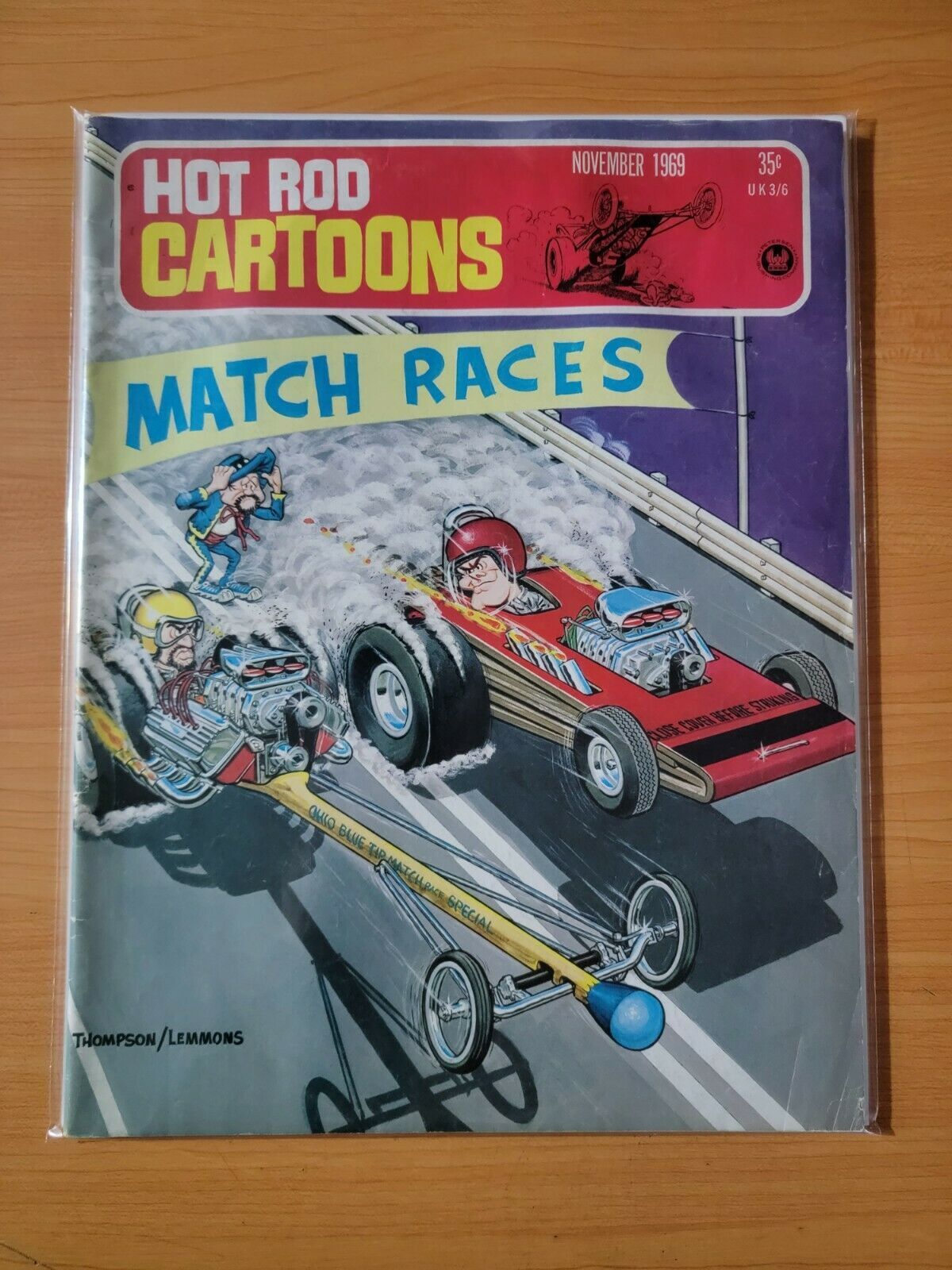 Hot Rod Cartoons Car Toons Magazine November 1969 ~ VERY GOOD VG ...