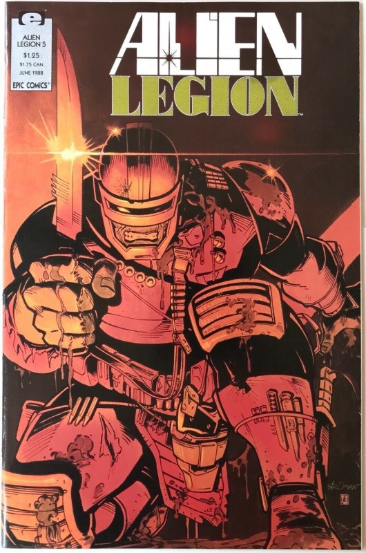 ALIEN LEGION Comic Issue 5 — 2nd Series — Chuck Dixon Story - Epic ...