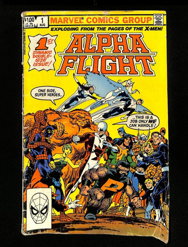 Alpha Flight #1 1st Puck! 1st Marina Marvel! | Full Runs & Sets, Marvel ...